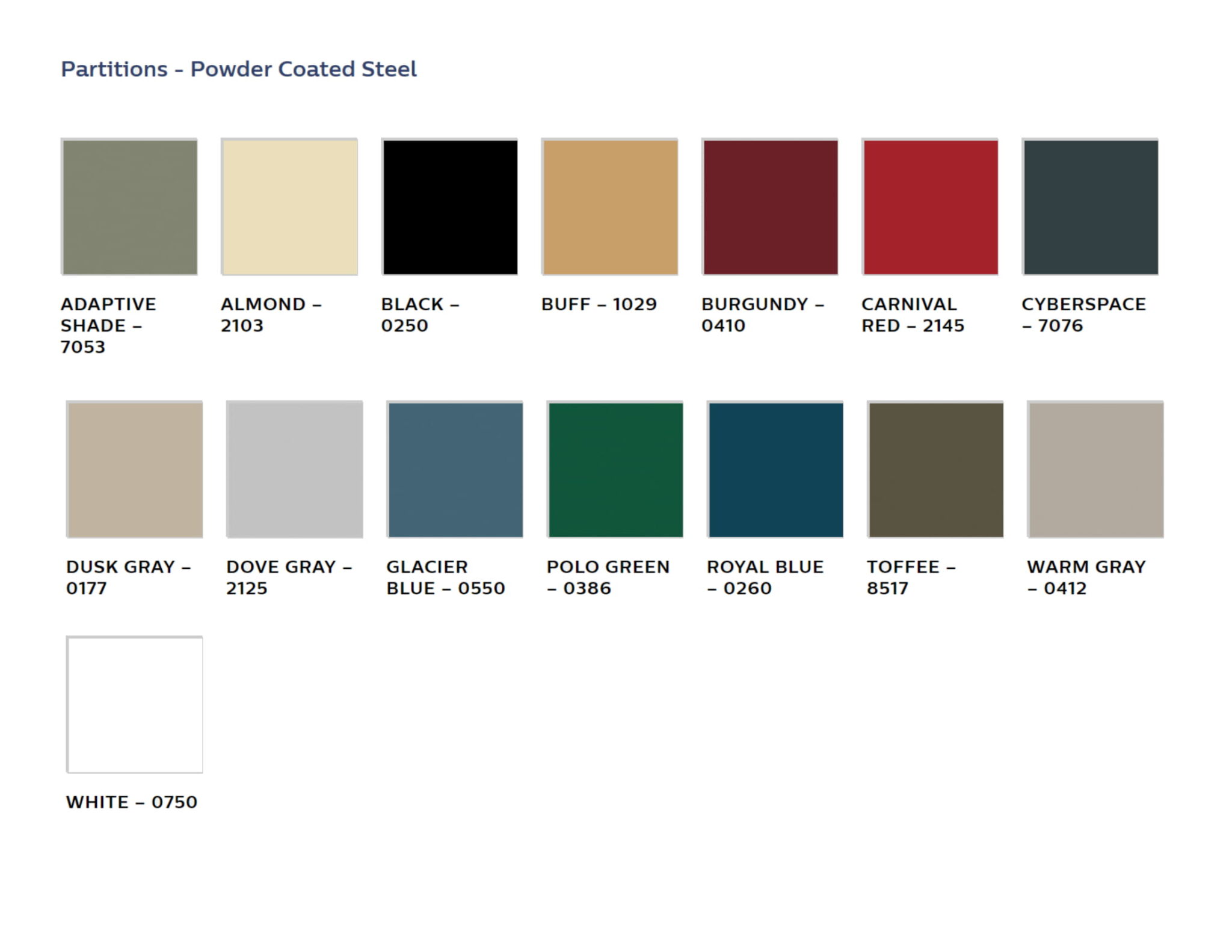 Powder Coated Toilet Partitions - Mavi New York