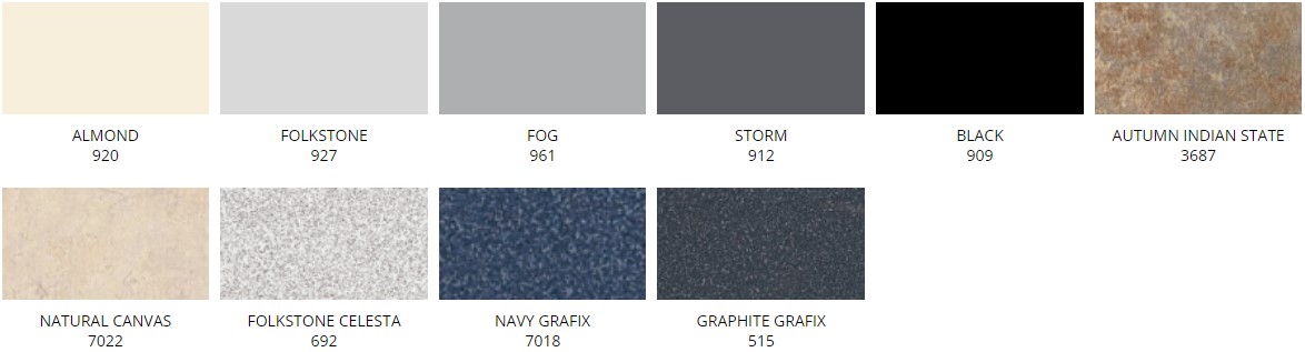 Metpar Phenolic Black Core Toilet Partitions - Mavi New York